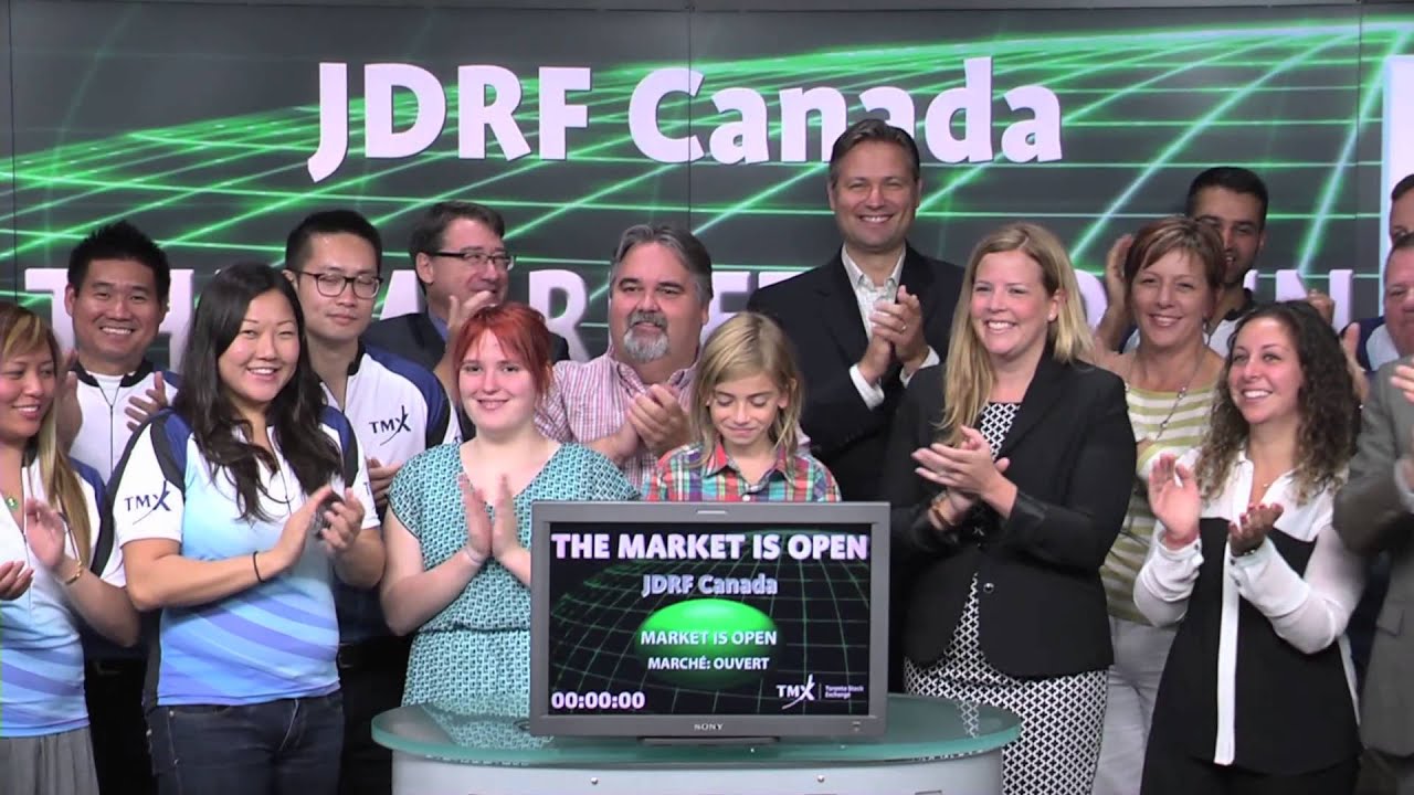 JDRF Canada opens Toronto Stock Exchange, August 22, 2014. - YouTube
