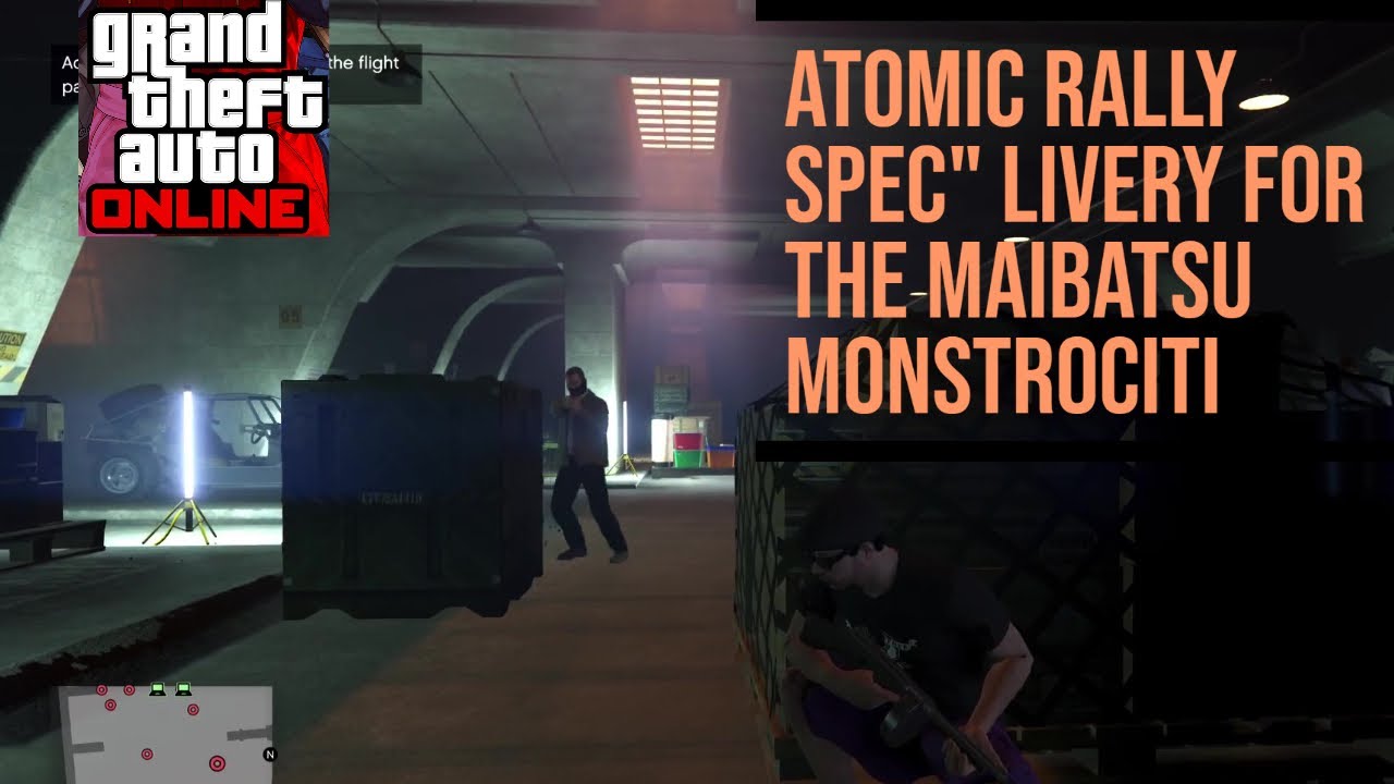 Atomic Rally Spec livery for the Maibatsu MonstroCiti GTA Online - YouTube