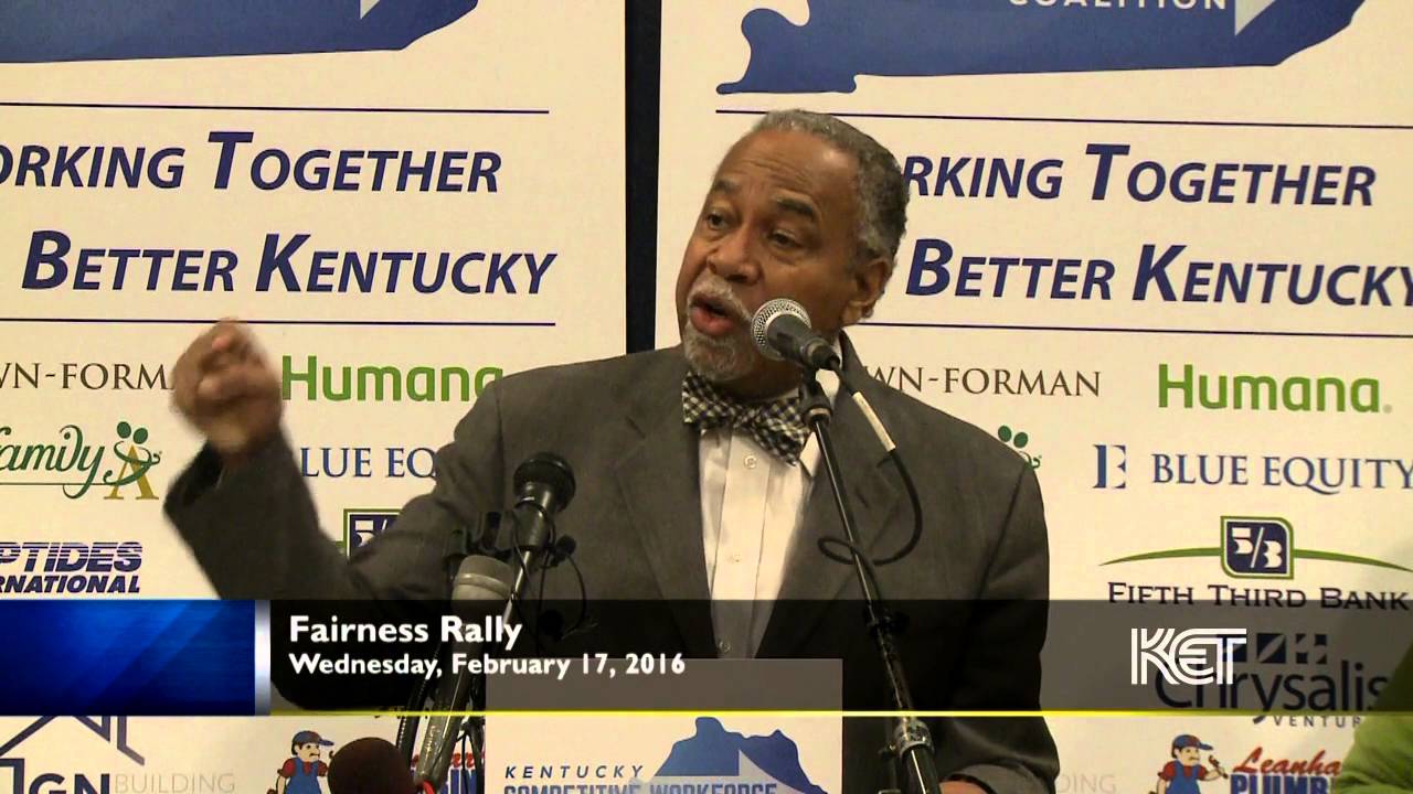 Sen. Gerald Neal at Fairness Rally | Legislative Update Extras | KET ...