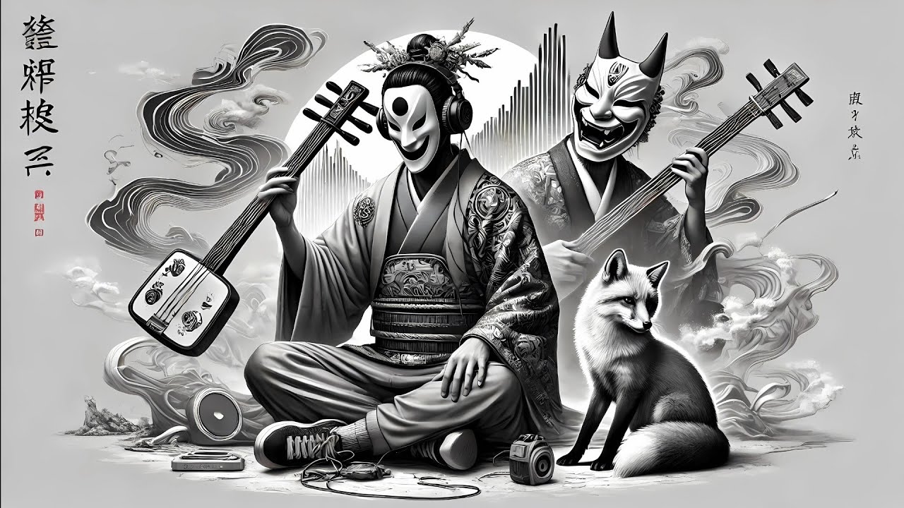 🎧 Samurai West: Shamisen x Cali Gangsta Rap | Electro & Flute Fusion ...