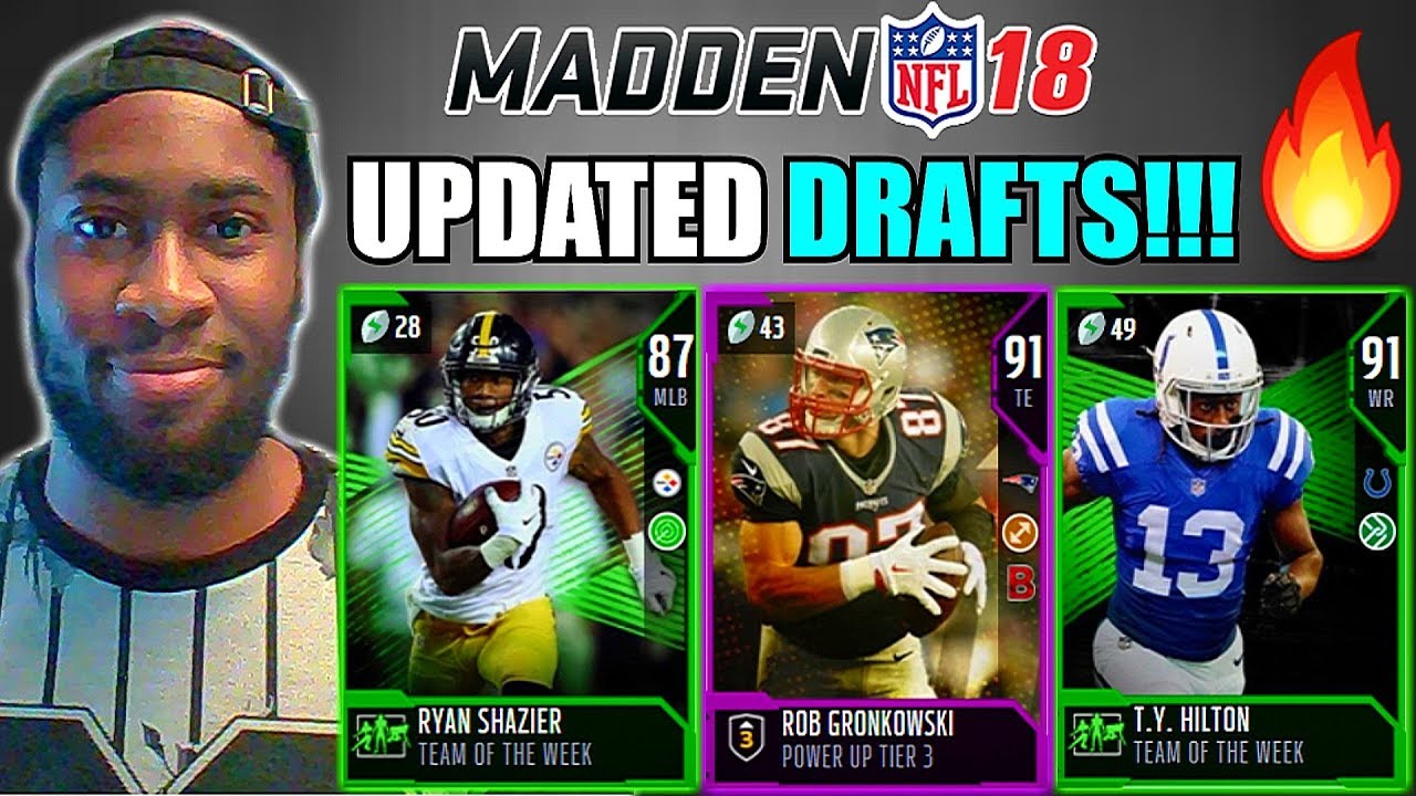NEW MADDEN DRAFT UPDATE IS FIRE!!! MADDEN 18 DRAFT CHAMPIONS GAMEPLAY ...