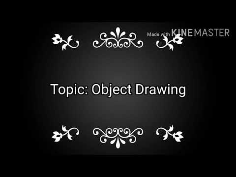 STD:5th. Object Drawing. - YouTube