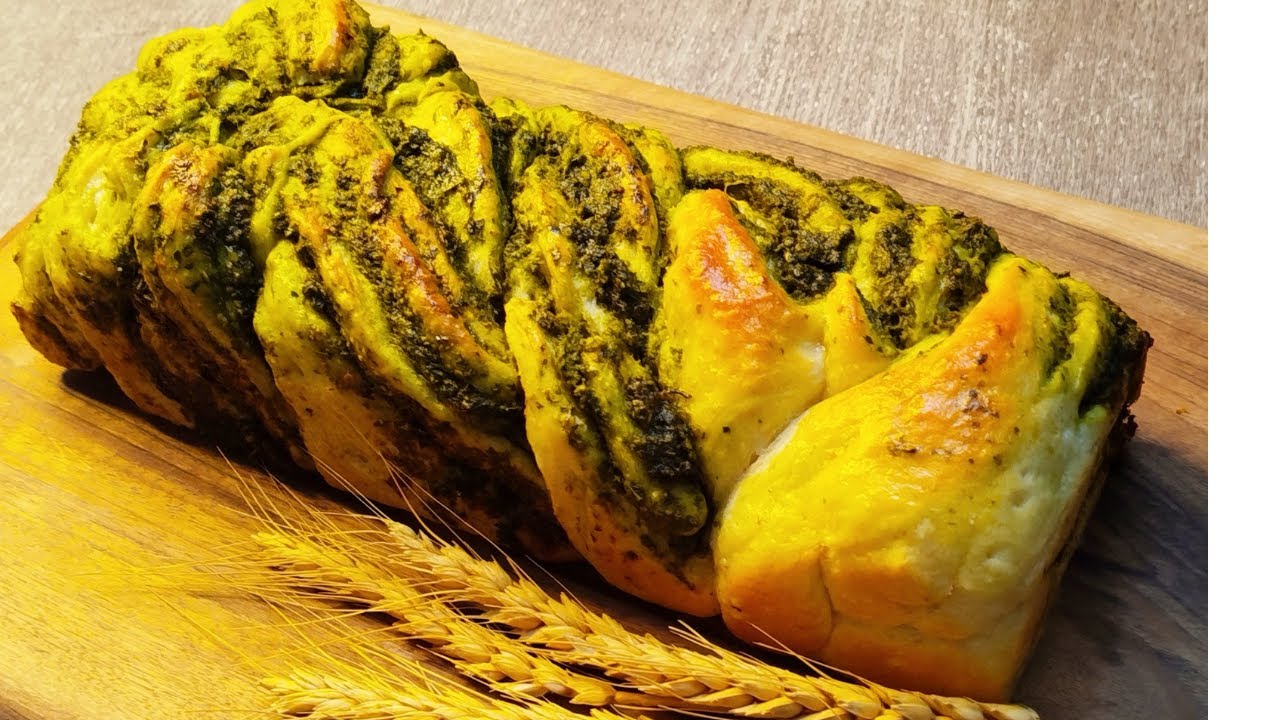 Dazzling Italian pesto bread: a taste of Italy in every bite! 🇮🇹 - YouTube