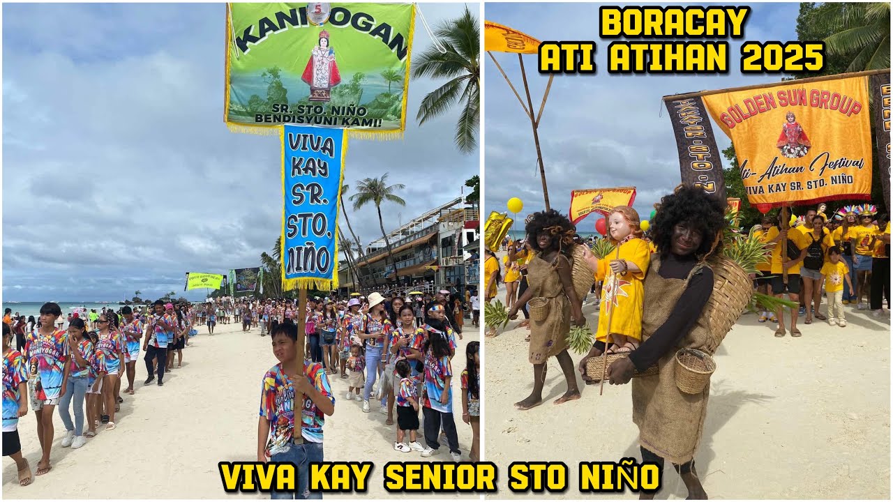 Look BORACAY Philippines | Ati Atihan Festival 2025 | Highlights ...