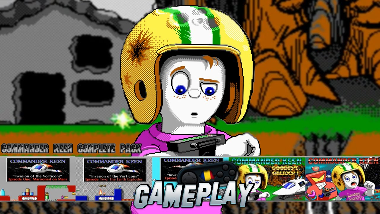 Commander Keen Complete Pack PC Gameplay - YouTube