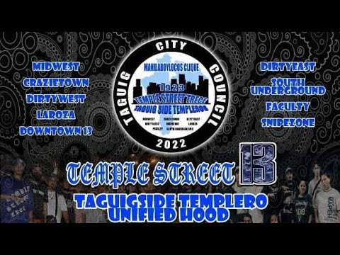 Temple Street 13 (Taguig Side Christmas Party) 2022 - YouTube