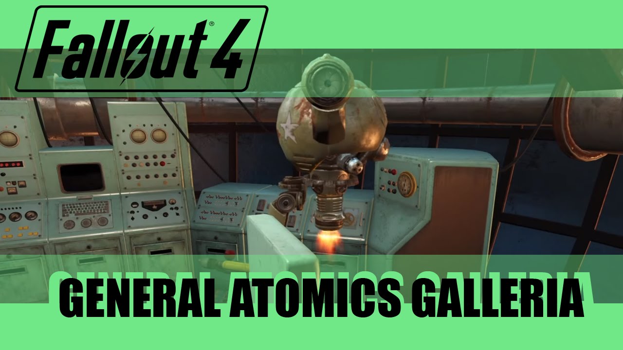 General Atomics Galleria Grand Reopening [Fallout 4] - YouTube