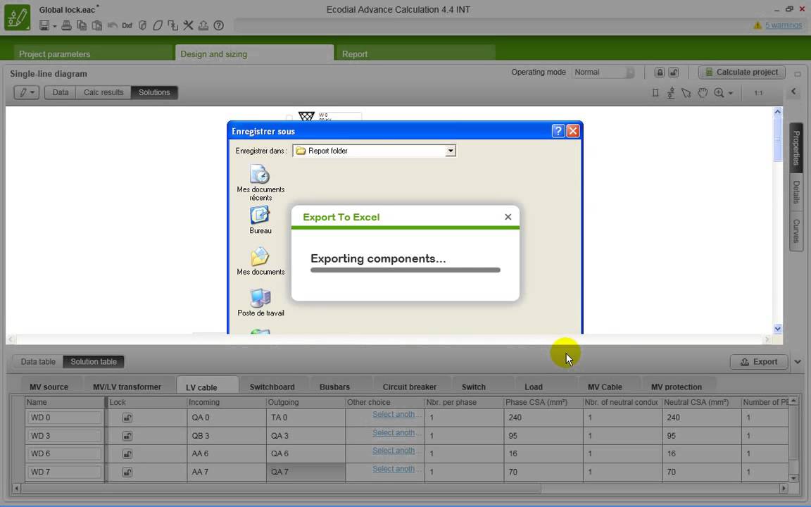 Ecodial Export to Excel - YouTube