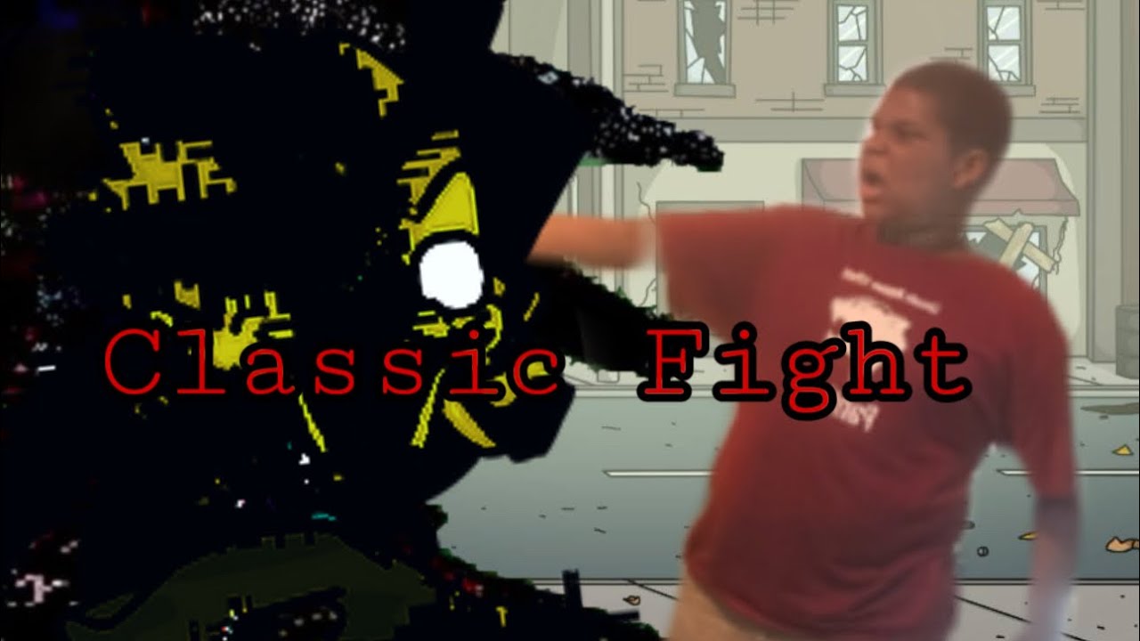 Classic-Fight/Stand-Off Parody/Darkness Takeover FNF/Concept Gameplay ...