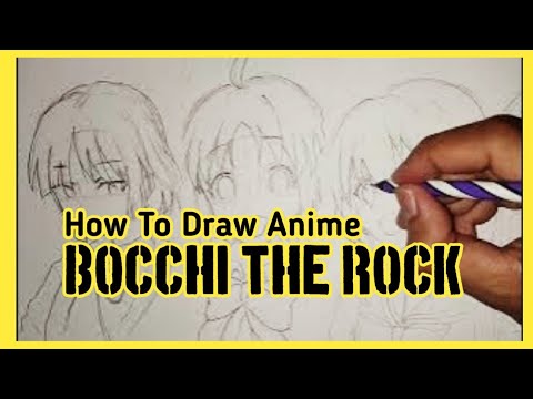 How to Draw Anime Bocchi The Rock - YouTube