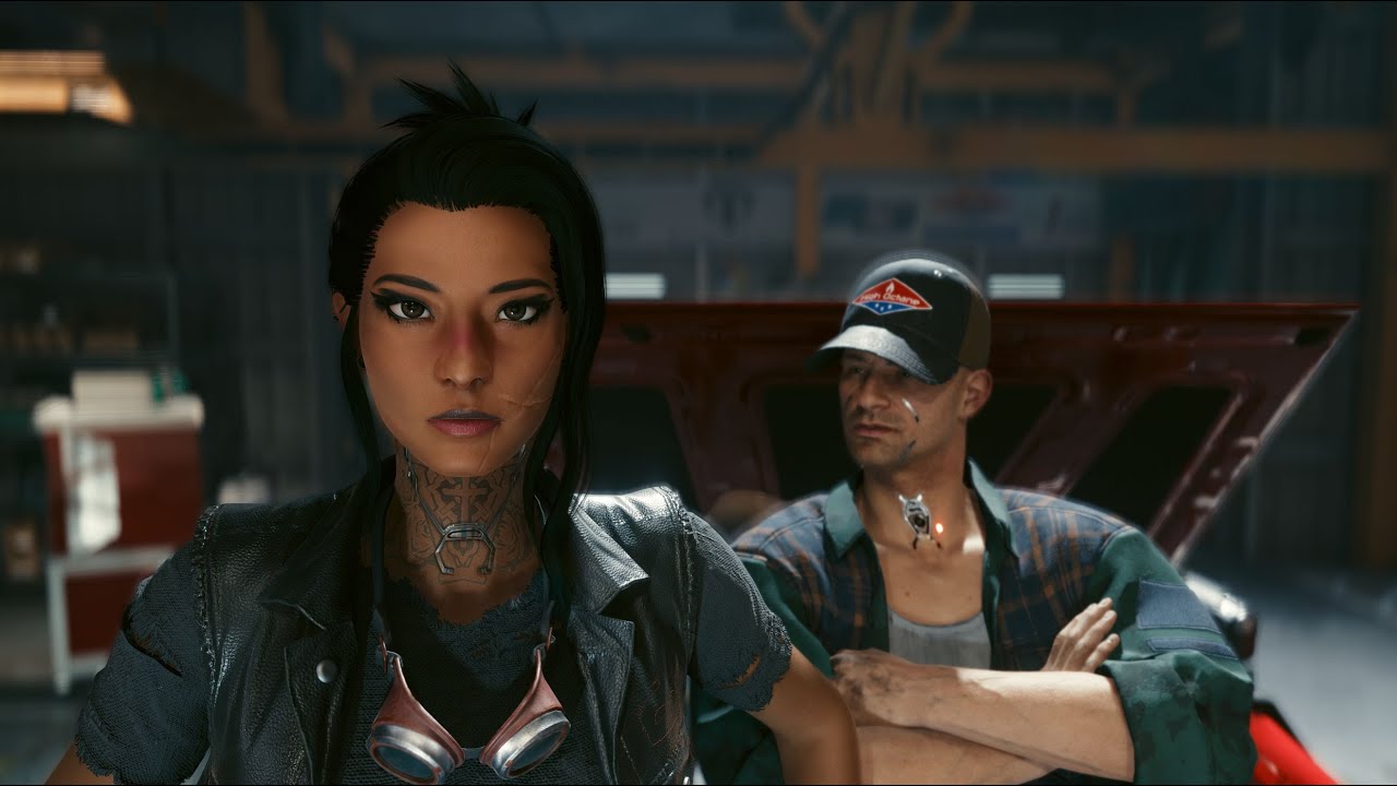 Cyberpunk Female V p1 - YouTube