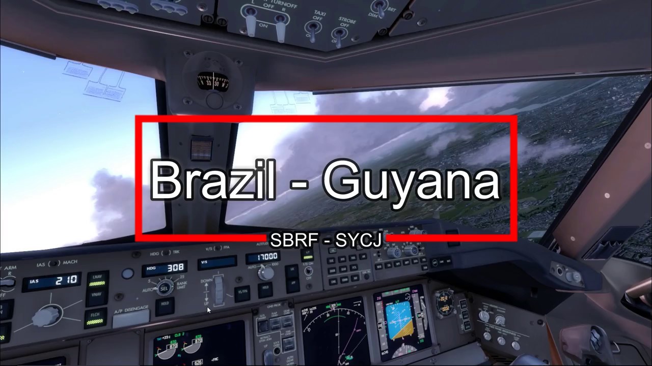 PMDG 77F - TNT Airways landing in Guyana (SYCJ) - YouTube
