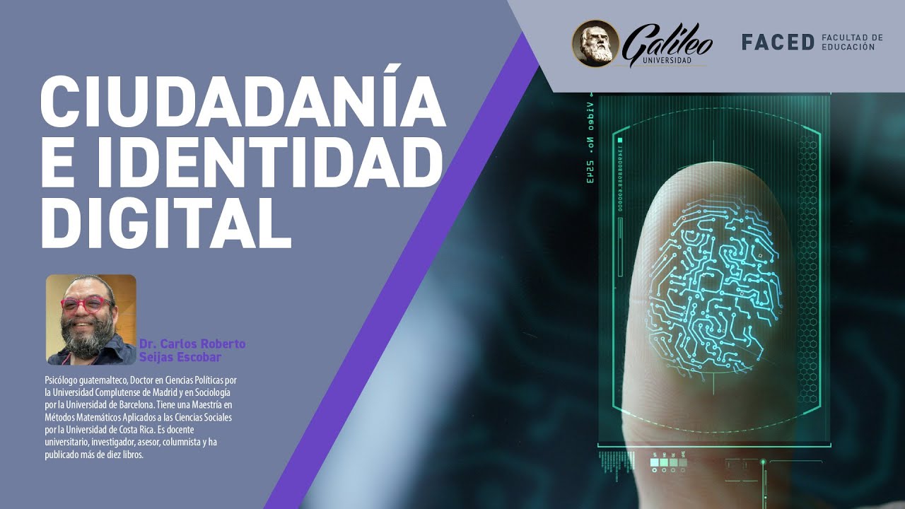 Webinar - Ciudadanía e Identidad Digital - YouTube