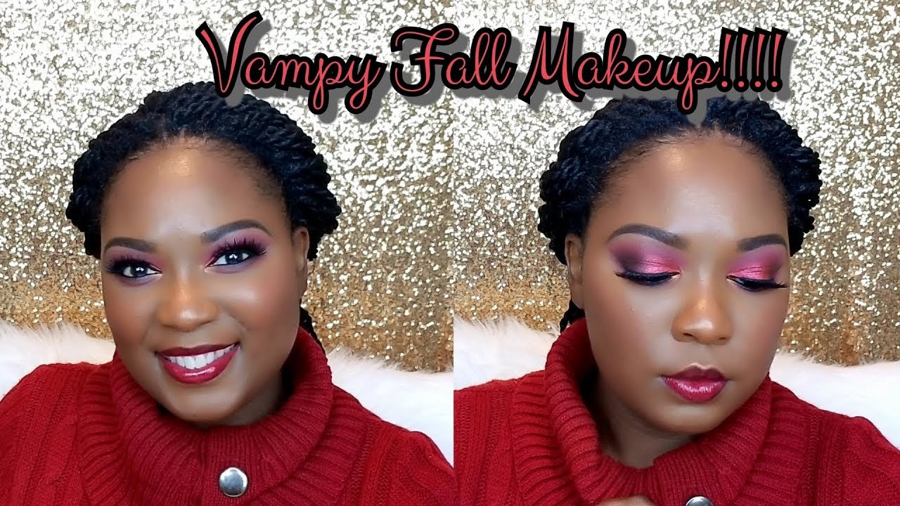 Vampy Fall Makeup Tutorial | Dania Lanese - YouTube