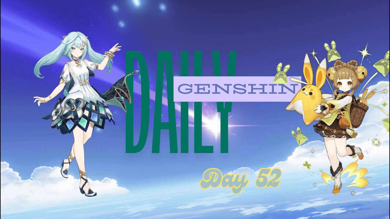 Genshin Daily 365 Day 52: I got a new Controller ! (Day 1 Player) - YouTube