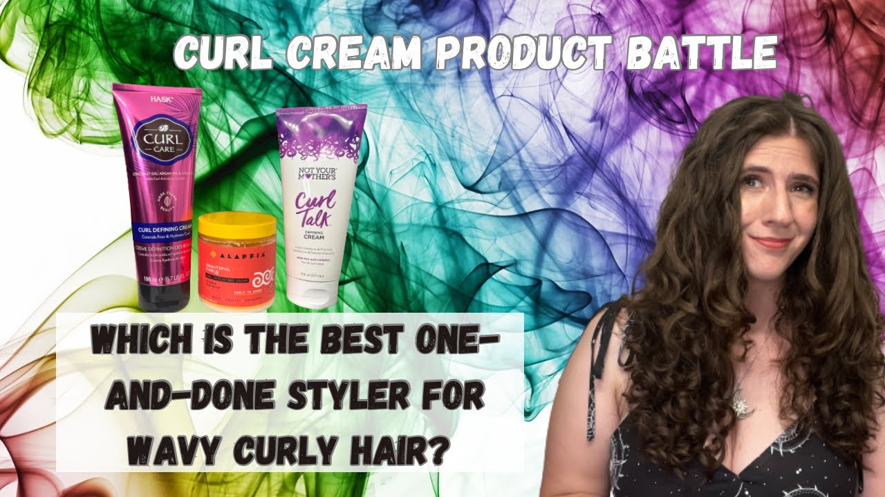 Wavy Curly Product Battle: Alaffia Curl Cream, Not Your Mother's Curl ...