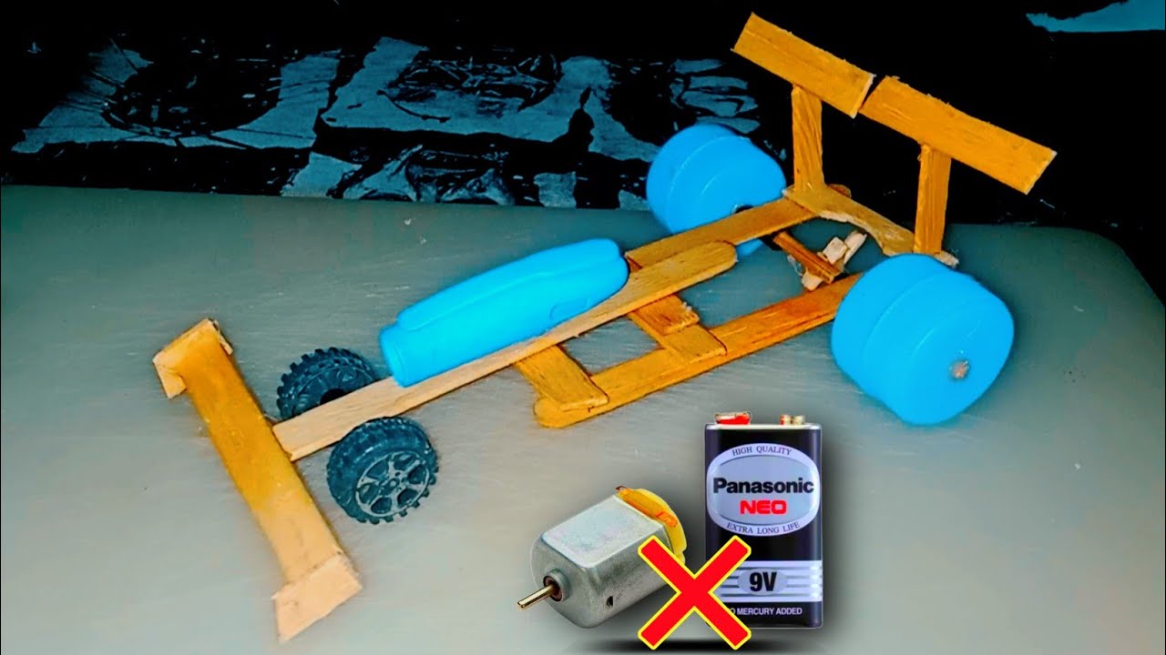 3D model How to Make an F1 Rubber Mini Car without using a dynamo and ...