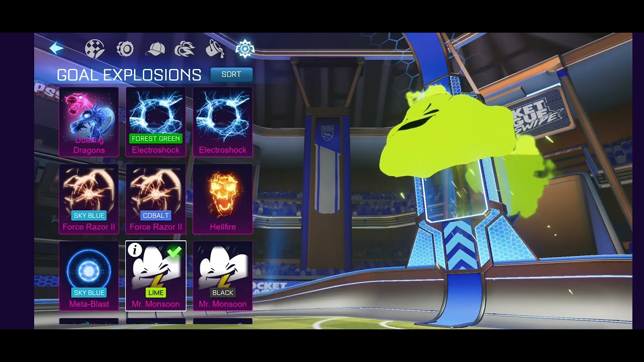 My all goal explosions in RL Sideswipe - YouTube