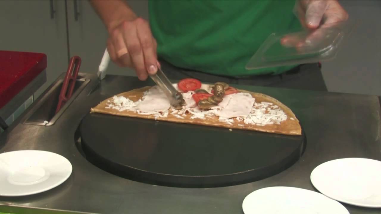 Savory Crepe to Go - YouTube