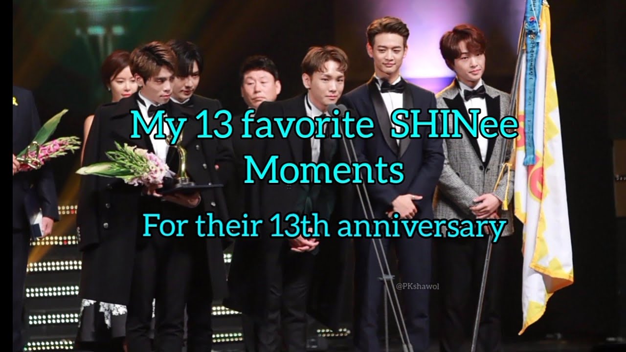 My 13 favorite SHINee moments for their 13th anniversary💙/ Happy shinee ...