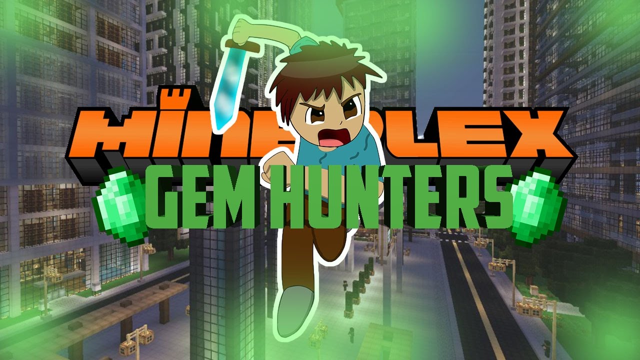 MINEPLEX | NEW GEM HUNTERS GAME GUIDE + GAMEPLAY! - YouTube