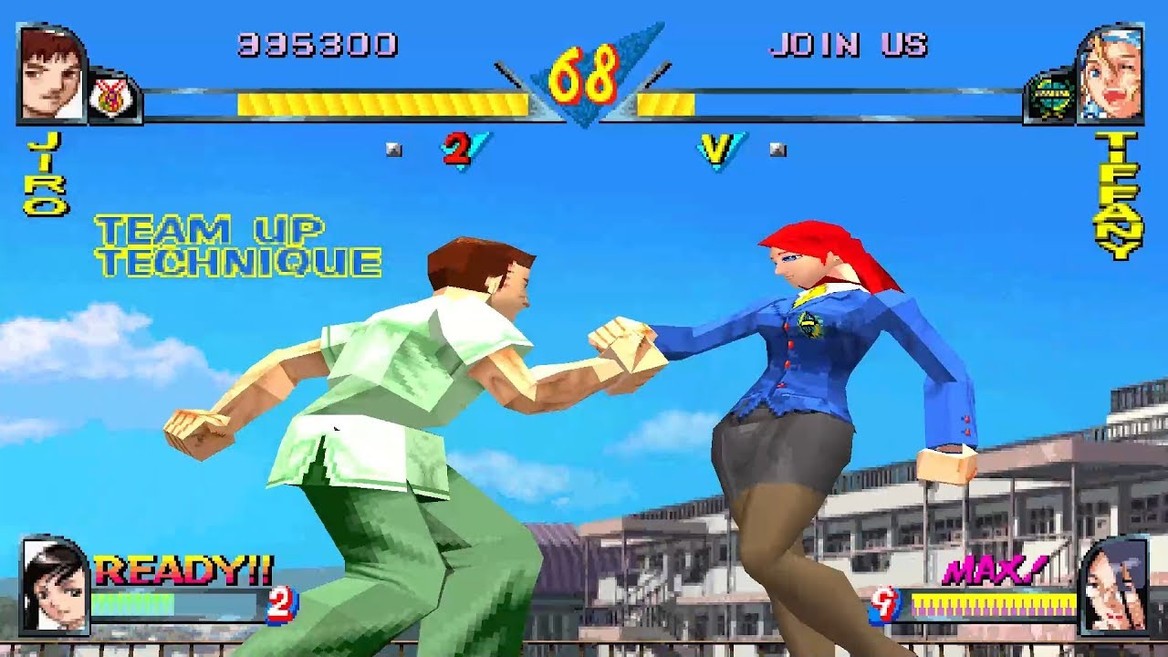 Rival Schools Evolution (USA) [PS1] - Amy & Jiro - YouTube