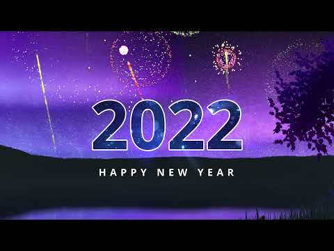 HAPPY NEW YEAR 2022 - Fireworks VJ Loop