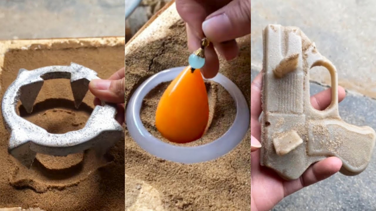 Interesting Shapes, Use Liquid To Make All Kinds Of Strange Knives【Made ...