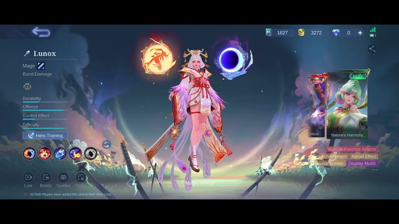 All Skins Of lunox Mobile legends Bang Bang Mlbb GamerVky7 - YouTube