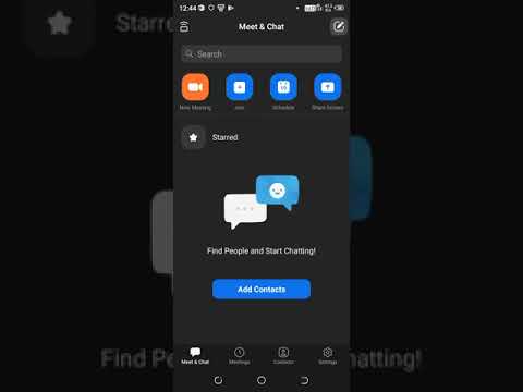How to set dp is zoom app - YouTube