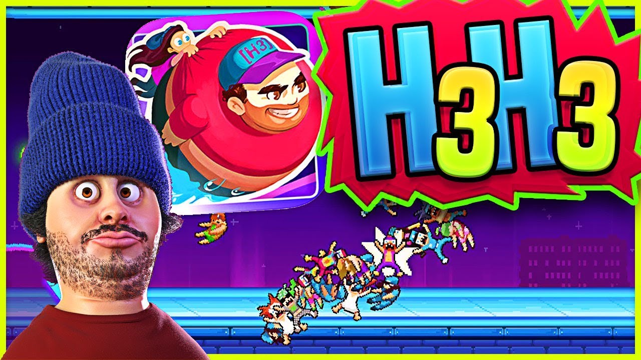 h3h3 BALL RIDER!? - *NEW* Mobile Game (h3 ball rider) - YouTube
