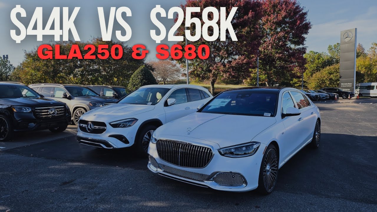Most and Least Expensive Mercedes in Stock at MB of Atlanta NE! - YouTube