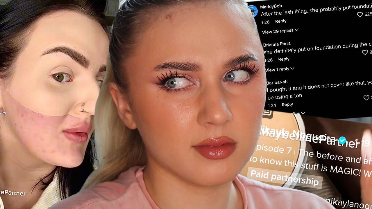 THIS LIE is even worse than Lash Gate! (Mikayla Nogueira) - YouTube