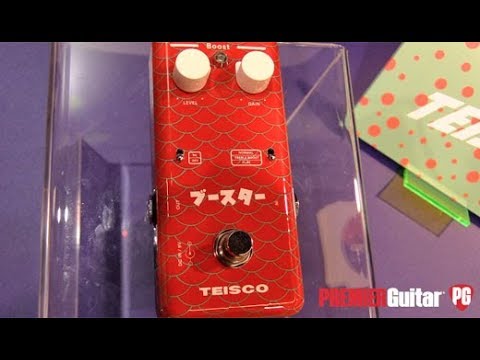 NAMM '18 - Teisco - Fuzz, Delay & Boost - YouTube