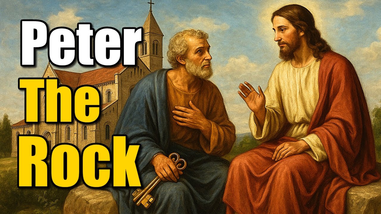 Why Jesus said Peter is the ROCK in Matthew 16:18 - YouTube