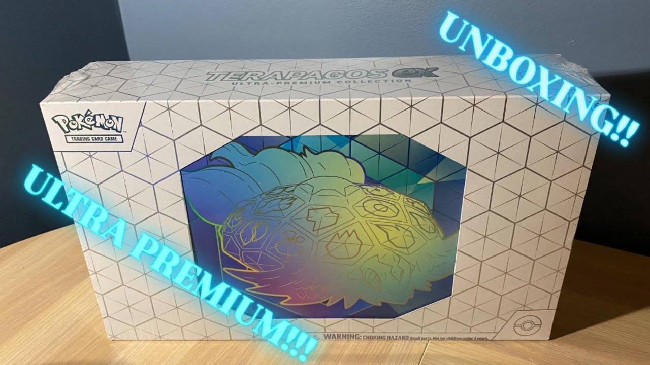 Terapagos EX Ultra Premium Box Opening! - YouTube