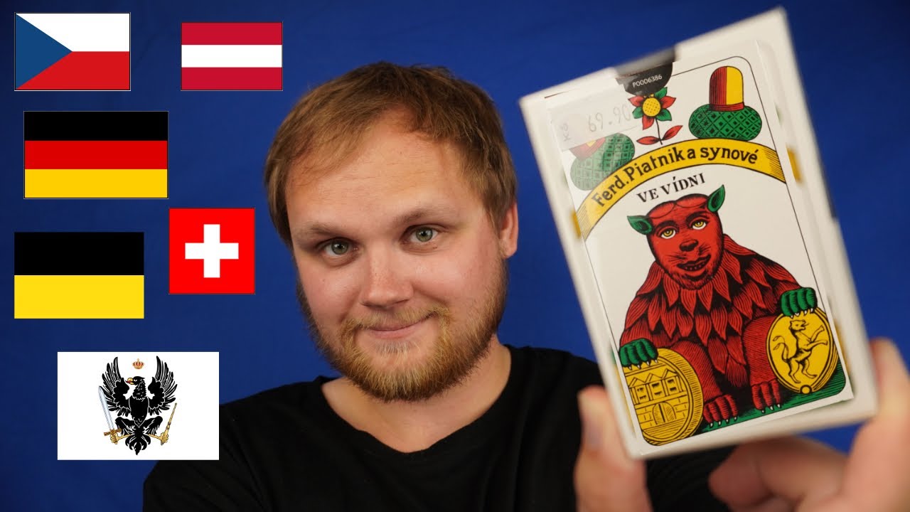 [ASMR] German / Austria-Hungary playing cards 🇩🇪 🇦🇹 🇨🇿 🇸🇰 🇨🇭 🇭🇺 | ASMR ...