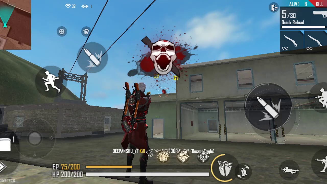 PRACTICE IN TRAINING GROUND | FREE FIRE - YouTube