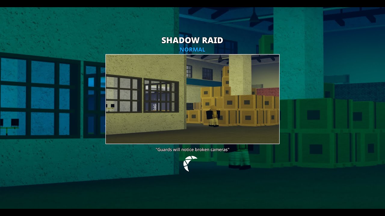 Mencoba menyelesaikan shadow raid - Notoriety Roblox - YouTube