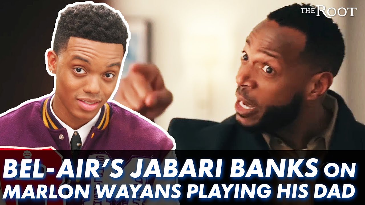 Bel-Air Star Jabari Banks Talks Marlon Wayans Playing His Estranged Dad ...