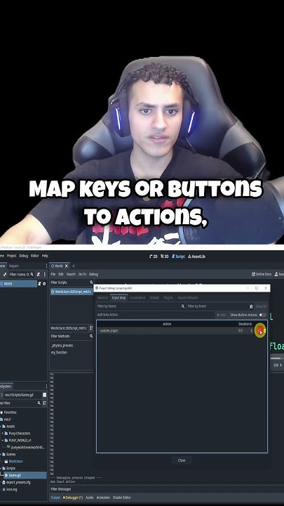 Godot For Noobs 14 Handling Custom Inputmapping Youtube