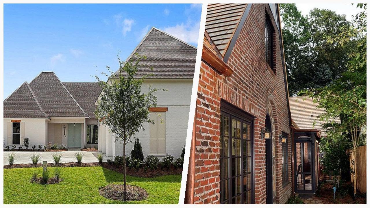 75 Coastal Brick Exterior Home Design Ideas You'll Love 😊 - YouTube