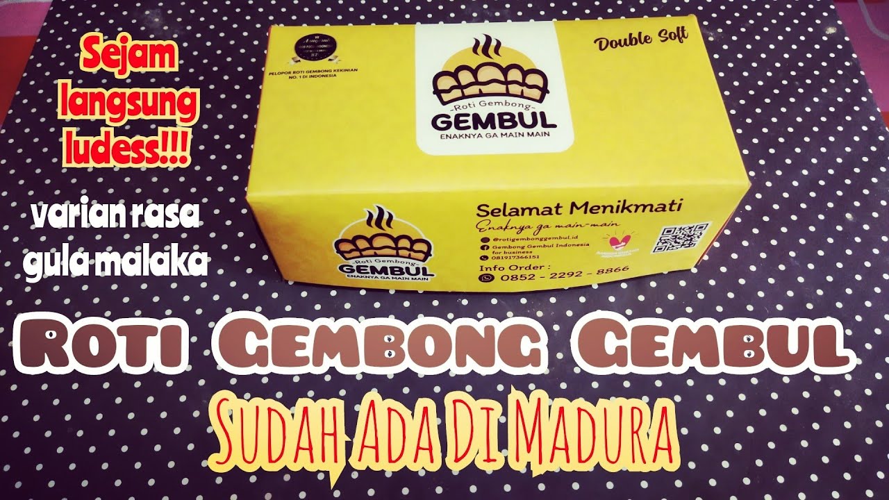 Sejam Dibuka Langsung Ludes Roti Gembong Gembul Viral Rasa Gula Malaka ...