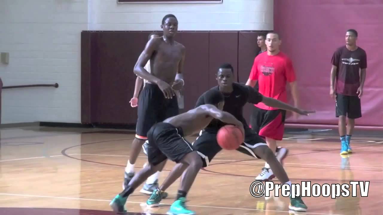 Nick Mutebi 2014 U of D Jesuit open gym highlights - YouTube