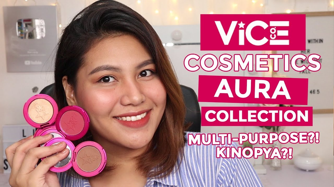 NEW VICE COSMETICS BLUSH, CONTOUR & HIGHLIGHTER! PHP 145 LANG?! 😱 ...