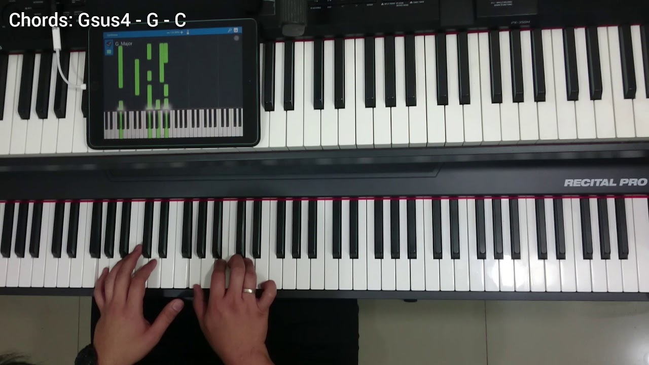 Tagalog Piano Lesson: Left Hand Bass Part 2 of 2 - YouTube
