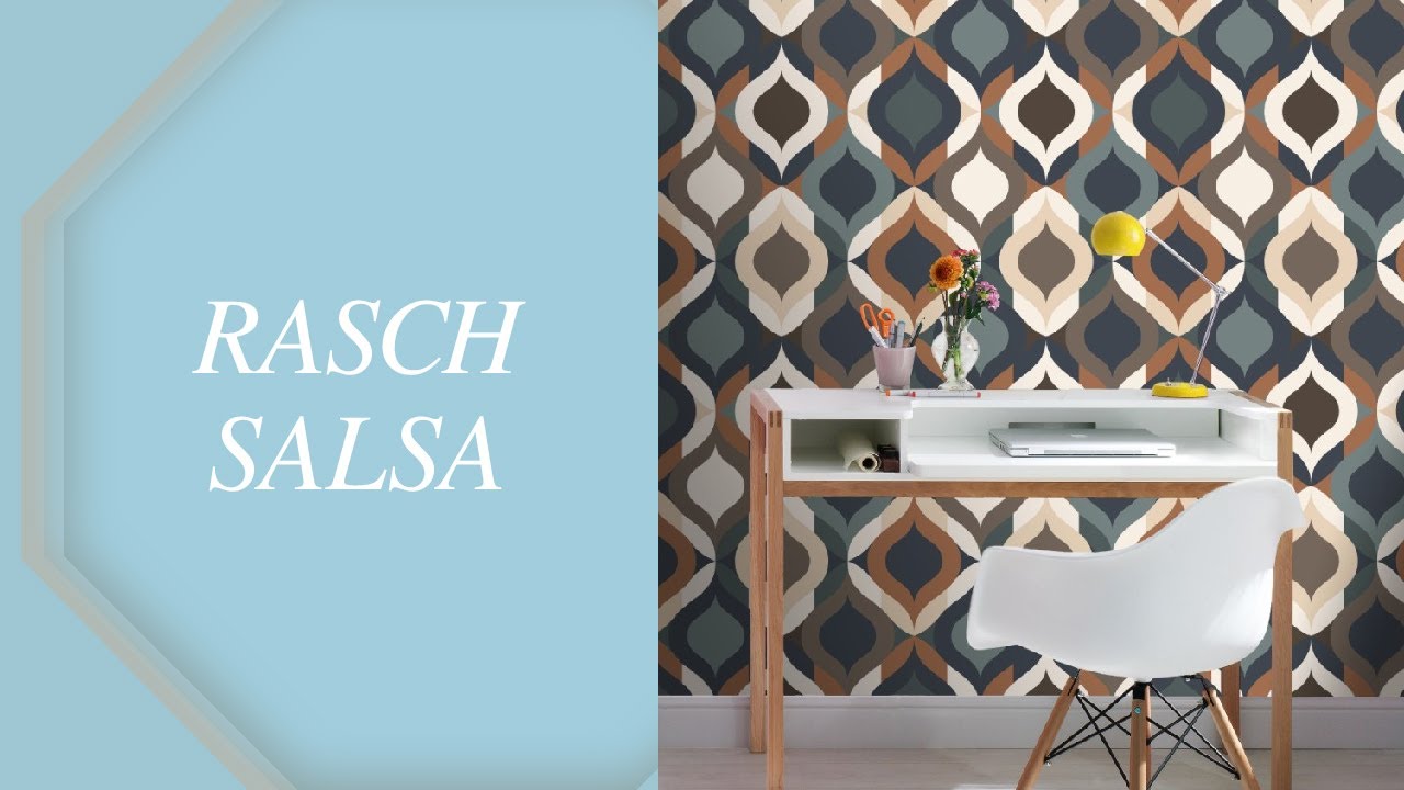 GRAFFITI | Колекція шпалер Salsa | Rasch - YouTube