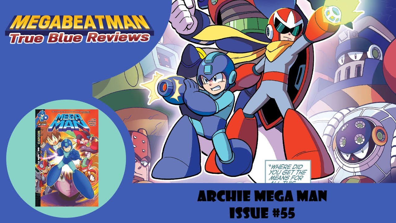 Archie Mega Man #55 | A Comic Review by Megabeatman - YouTube