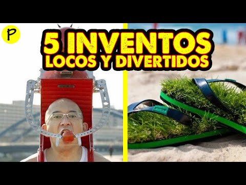 5 Inventos Locos y Divertidos - YouTube