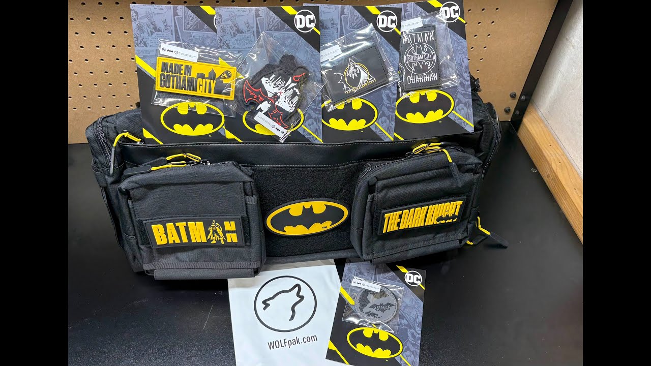 Holy New Wolfpak Duffle Bag, BATMAN!!! It's Finally Here!!! - YouTube